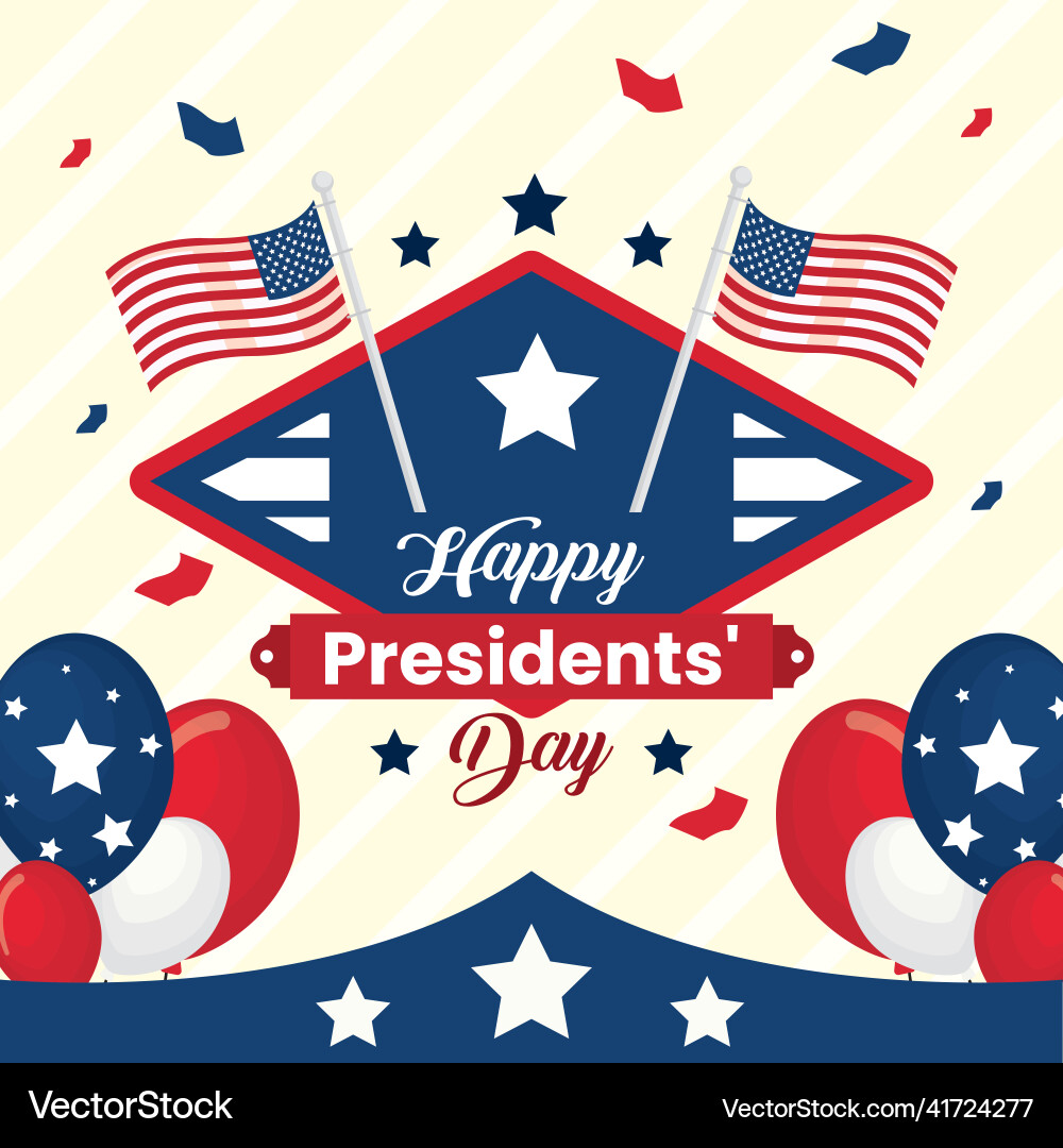 President day Royalty Free Vector Image - VectorStock