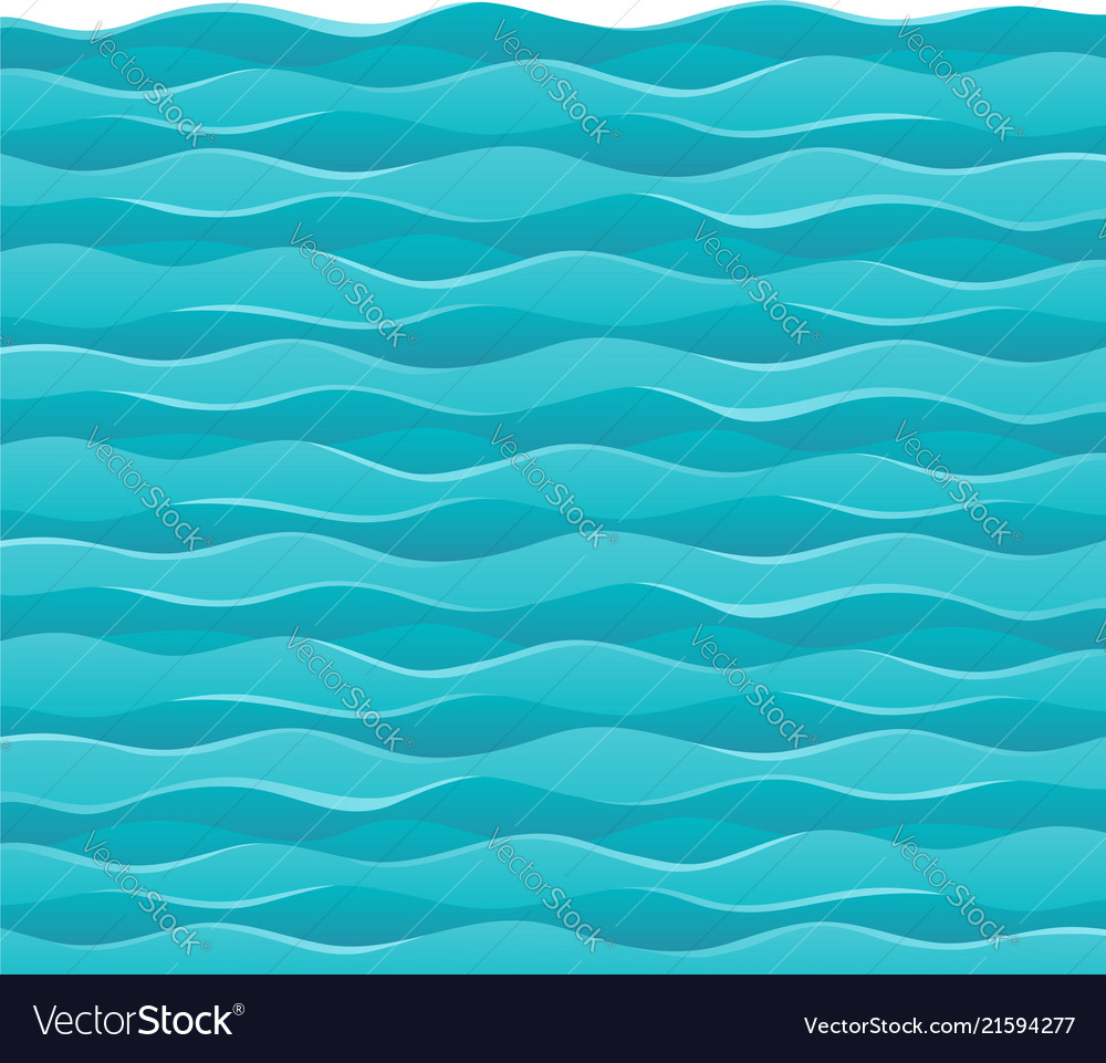 Waves theme image 7 Royalty Free Vector Image - VectorStock
