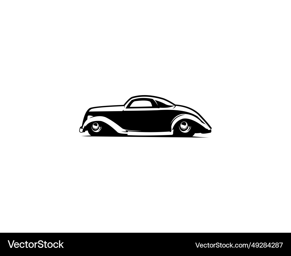 1932 ford coupe isolated white background appears Vector Image