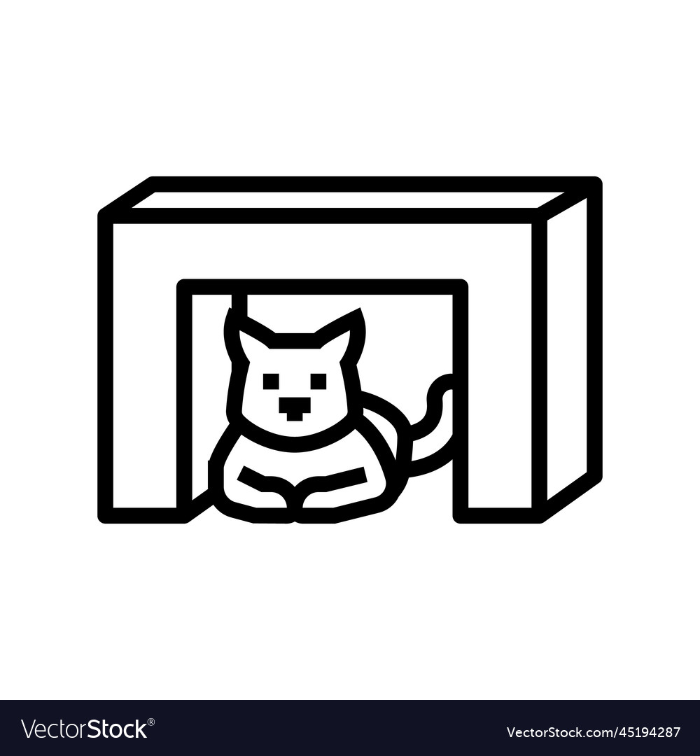 At preposition english line icon Royalty Free Vector Image At preposition english line icon Royalty Free Vector Image