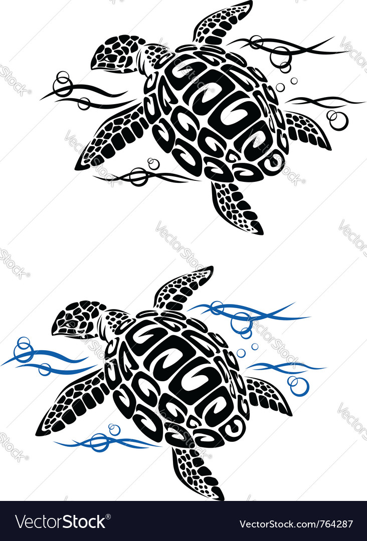 Turtle Royalty Free Vector Image - VectorStock