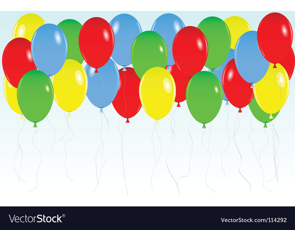Balloons Royalty Free Vector Image - VectorStock