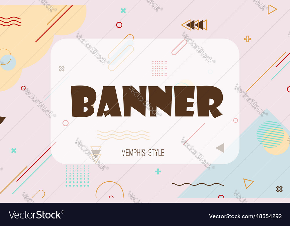 Modern abstract minimalistic banner Royalty Free Vector