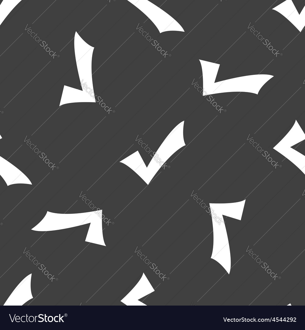 Tick mark pattern Royalty Free Vector Image - VectorStock