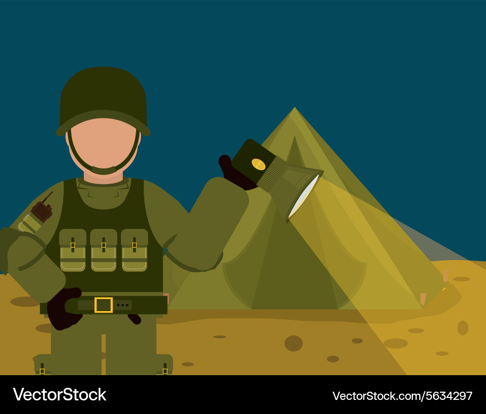 Military armed forces design Royalty Free Vector Image