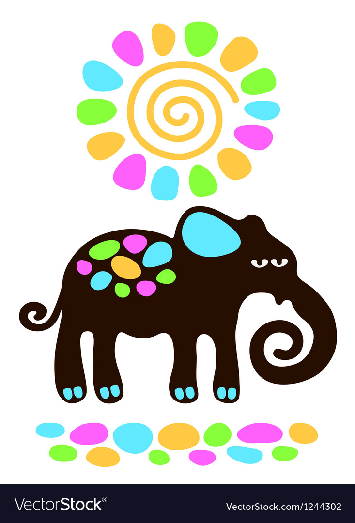 Elephant Royalty Free Vector Image - VectorStock