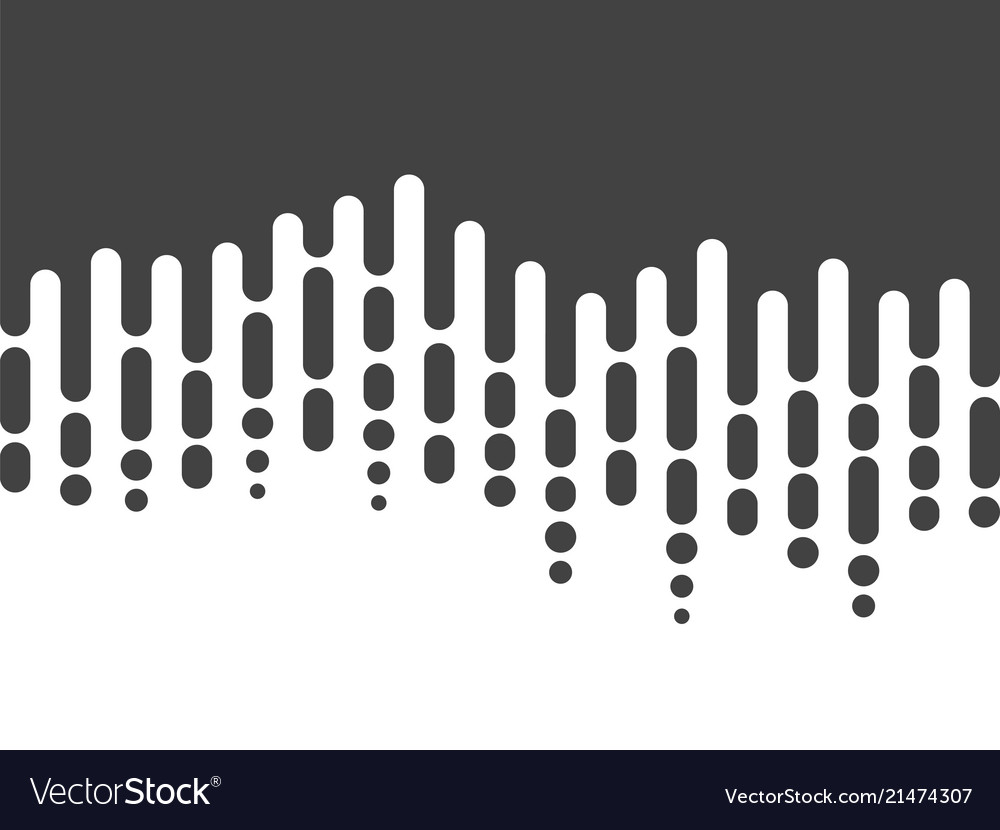 Falling black and white irregular rounded lines Vector Image Falling black and white irregular rounded lines Vector Image