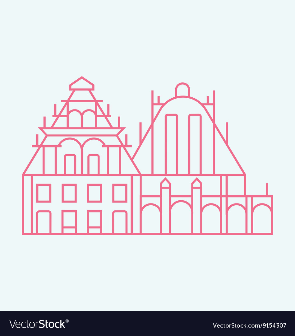 Riga Royalty Free Vector Image - VectorStock