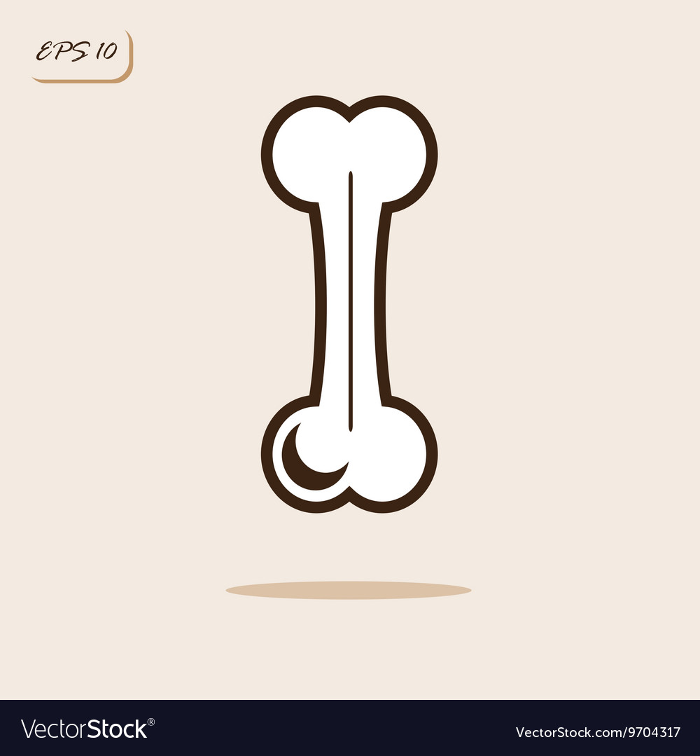 Bone Royalty Free Vector Image - VectorStock