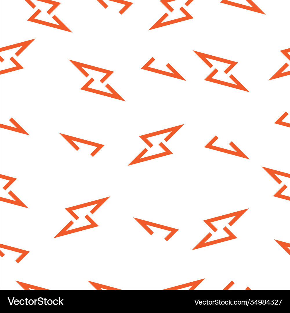 Flash energy pattern seamless abstract background Vector Image