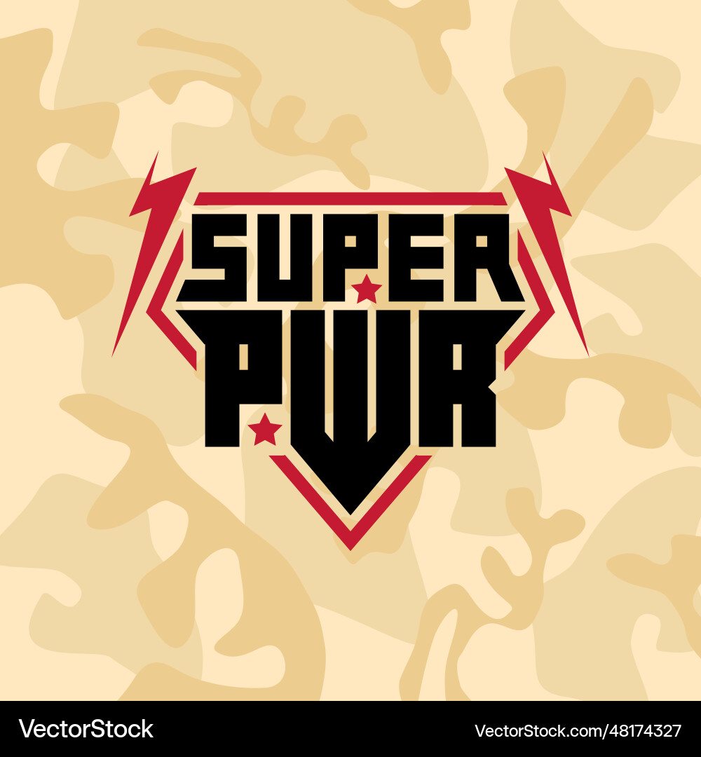 Print for t-shirt patch with lettering Royalty Free Vector