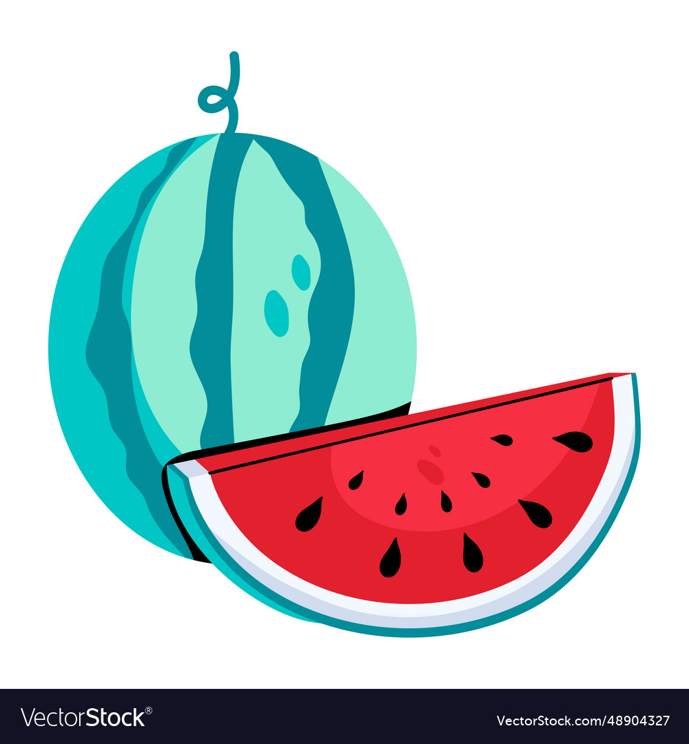 Watermelon Royalty Free Vector Image - VectorStock