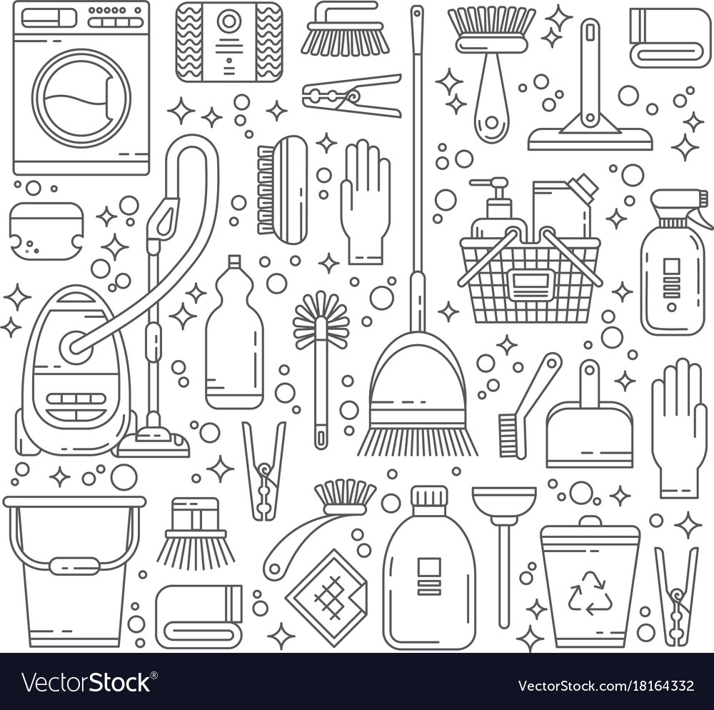 Cleaning Royalty Free Vector Image - VectorStock