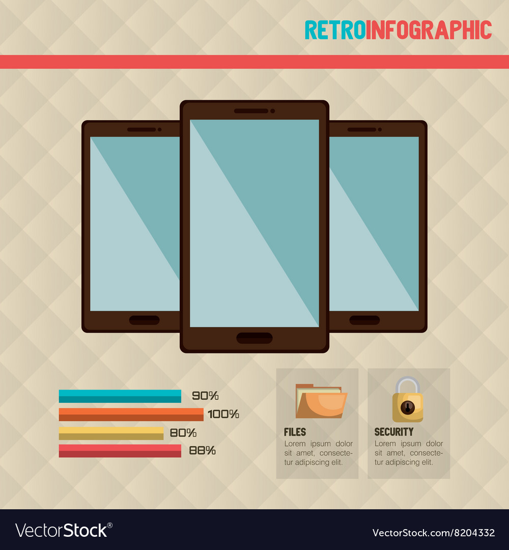 Data storage design Royalty Free Vector Image - VectorStock