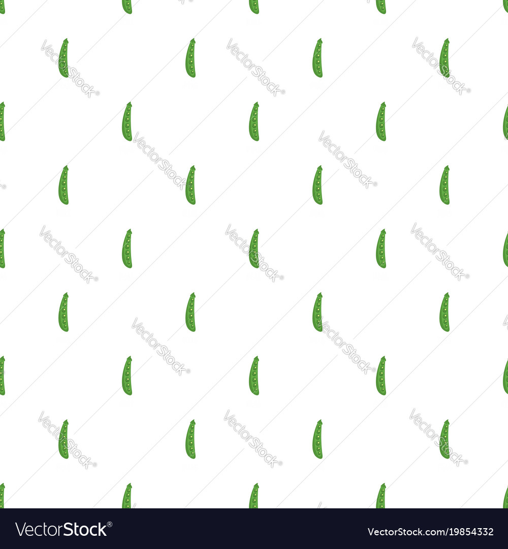 Peas pattern seamless Royalty Free Vector Image
