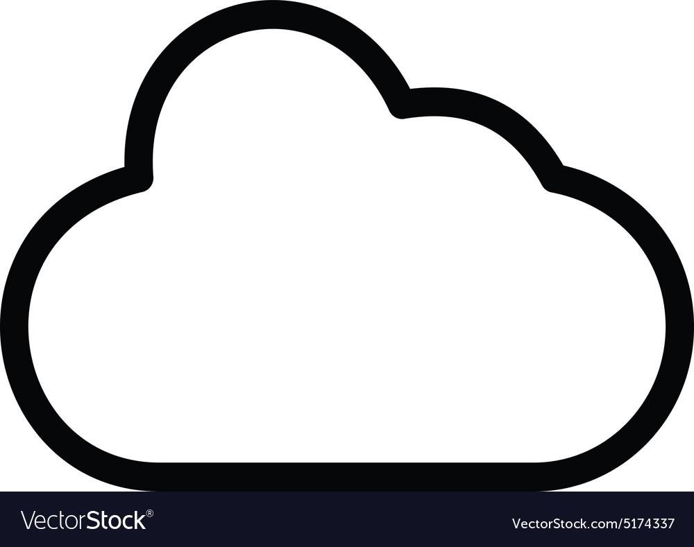 Cloud technology Royalty Free Vector Image - VectorStock