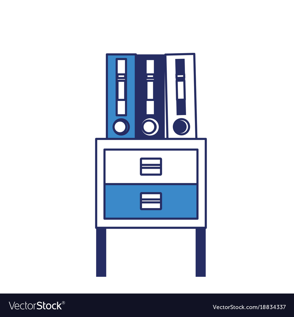 Documents binders icon Royalty Free Vector Image