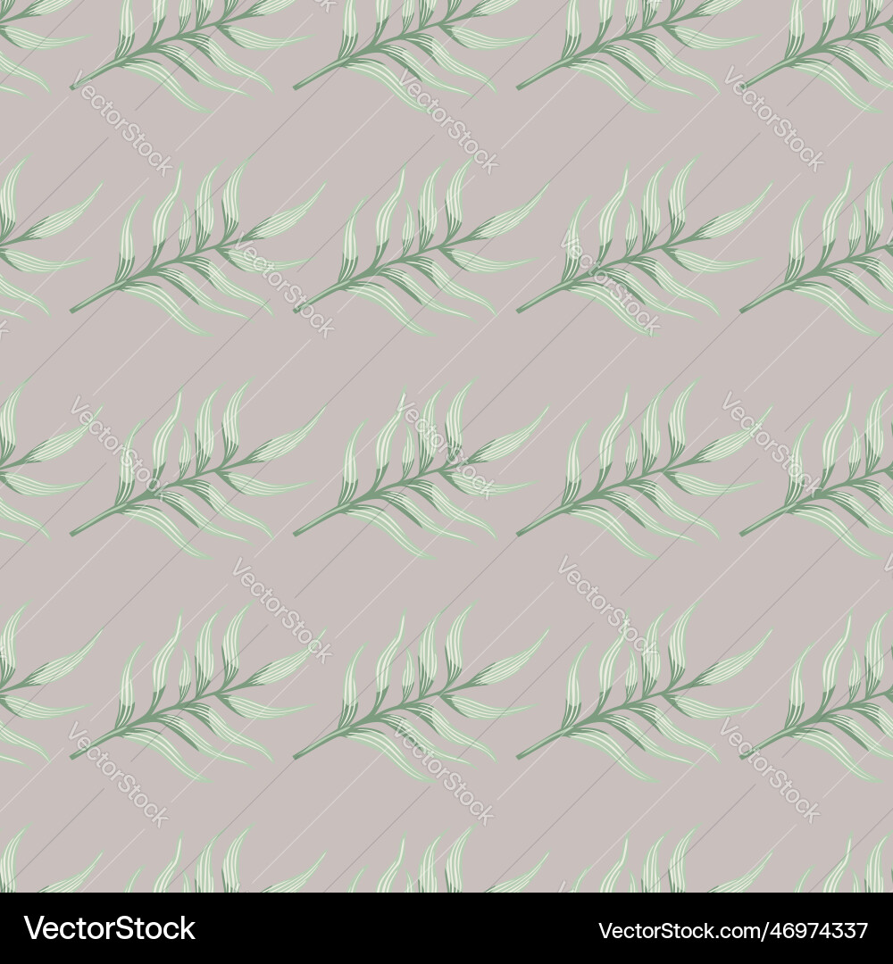 Fern leaf wallpaper abstract exotic plant Vector Image
