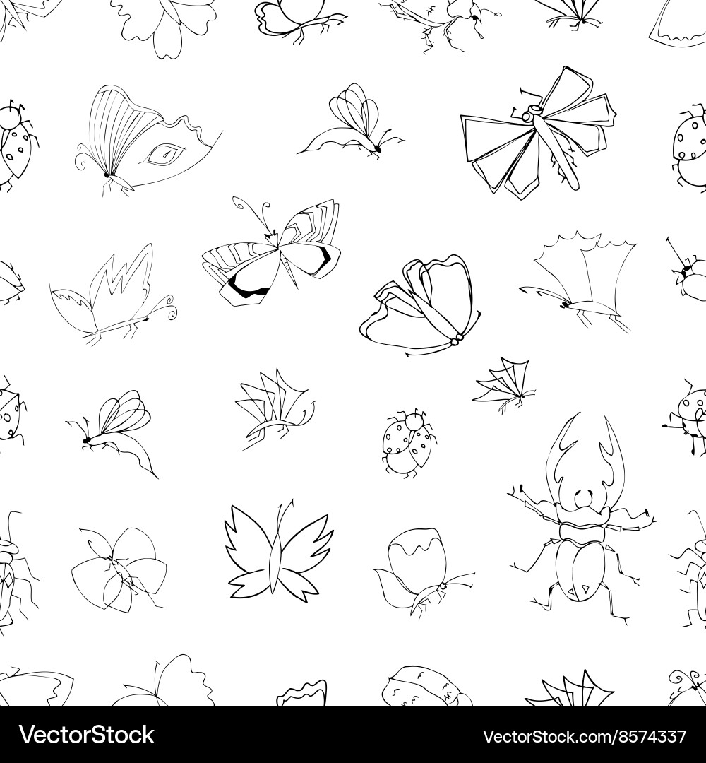 Hand drawn ink Royalty Free Vector Image - VectorStock