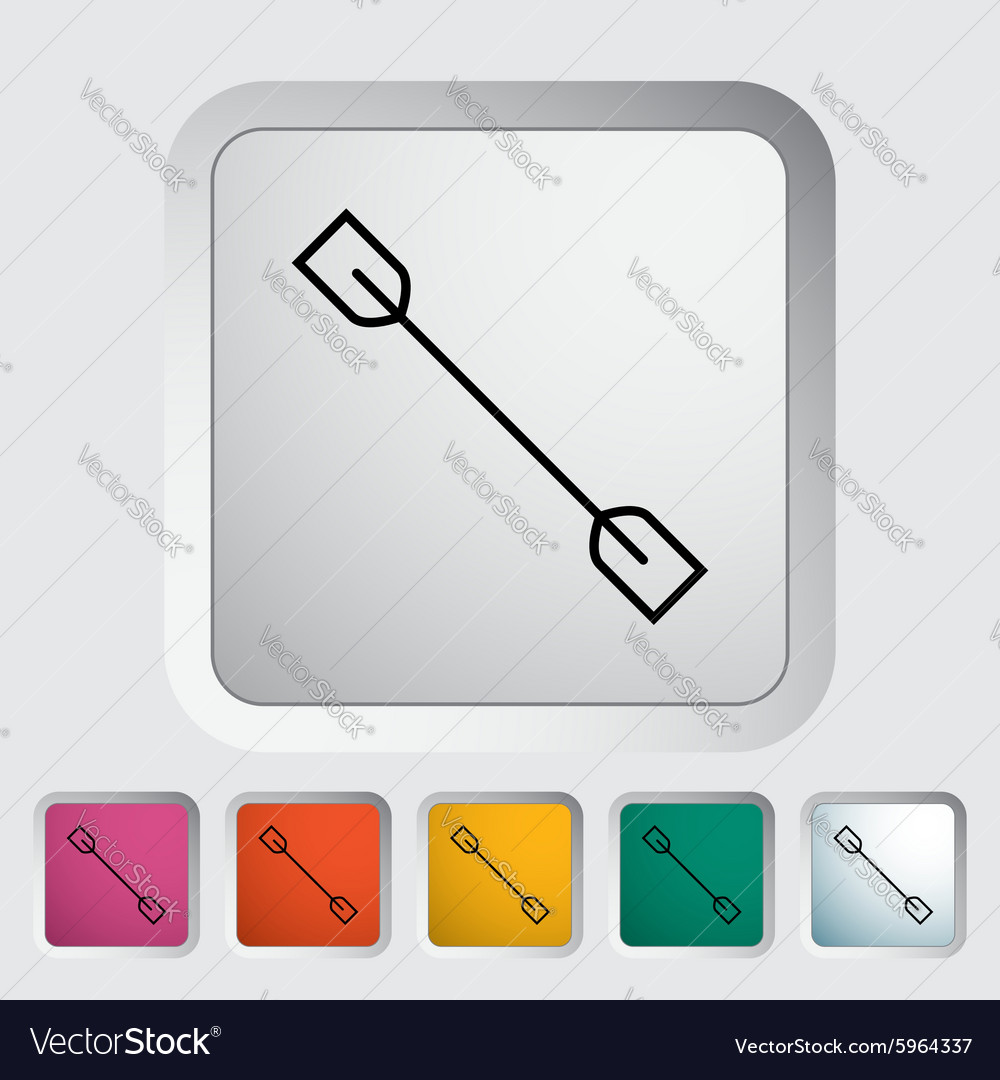 Paddle Royalty Free Vector Image - VectorStock