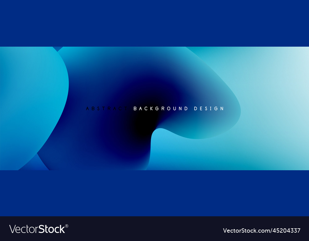 Trendy simple fluid color gradient abstract Vector Image