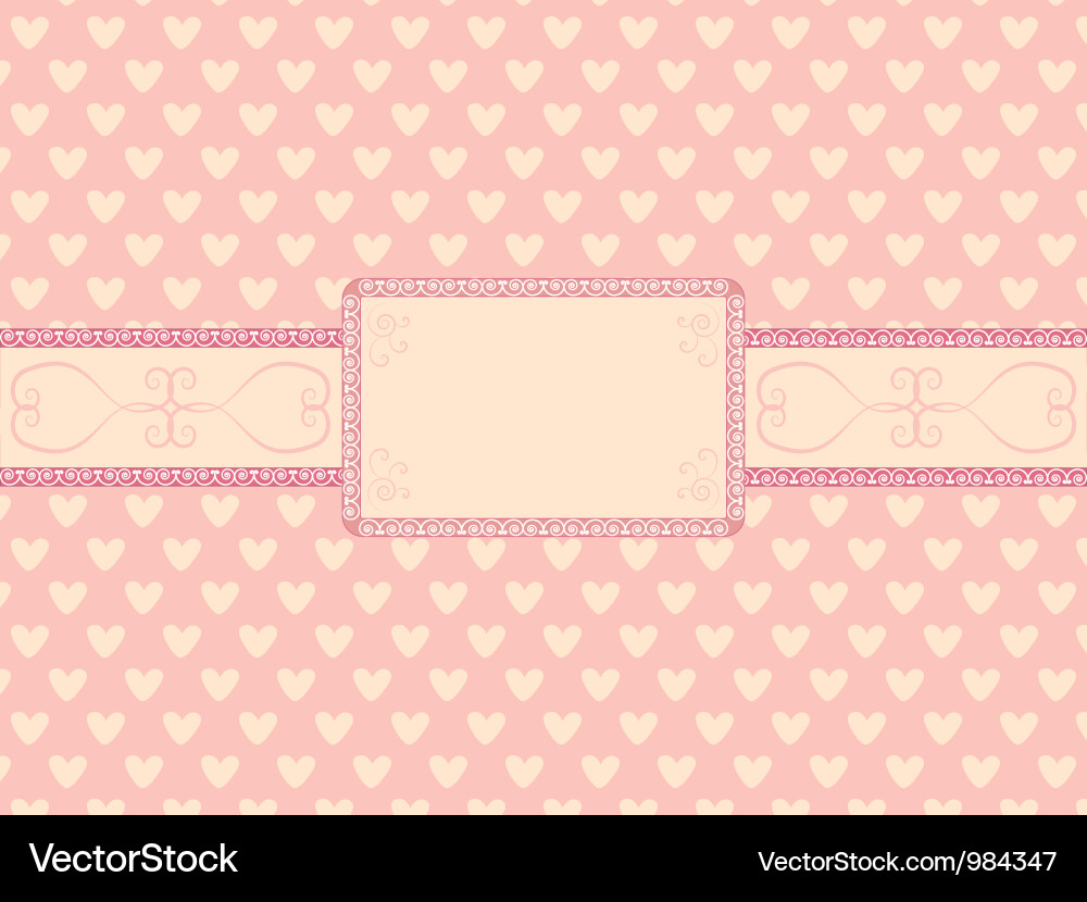 Day of valentine background Royalty Free Vector Image