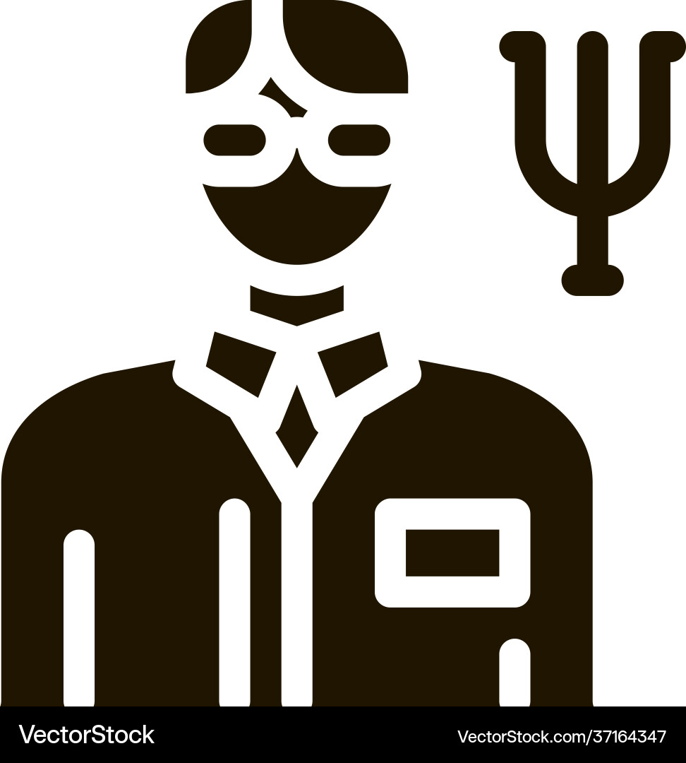 Scientific medical representative psychology Vector Image