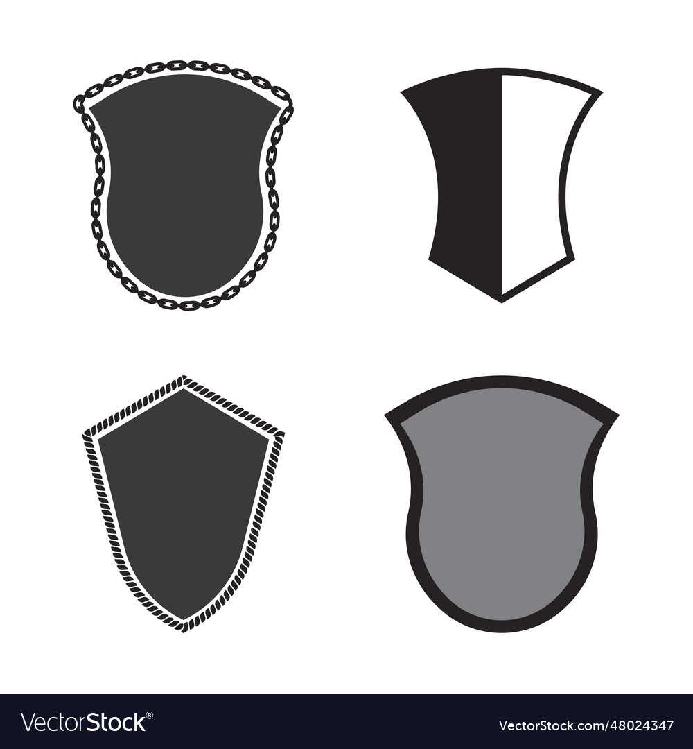 Shield logo Royalty Free Vector Image - VectorStock