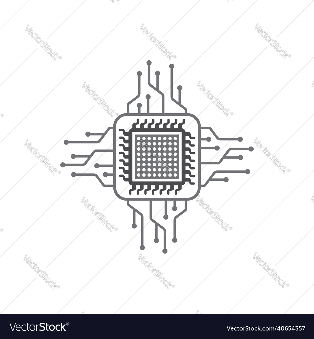 Chip Royalty Free Vector Image - VectorStock