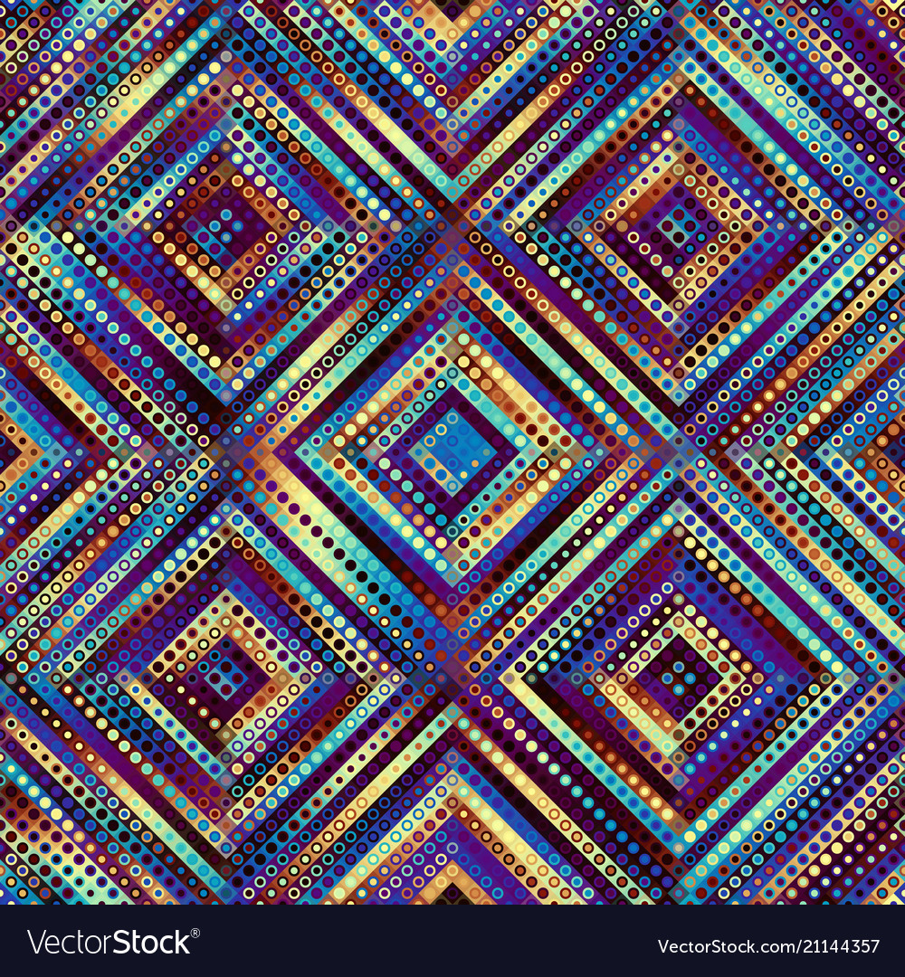 Geometric abstract pattern Royalty Free Vector Image