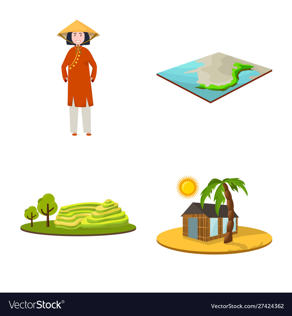 Design travel and country icon set Royalty Free Vector Image