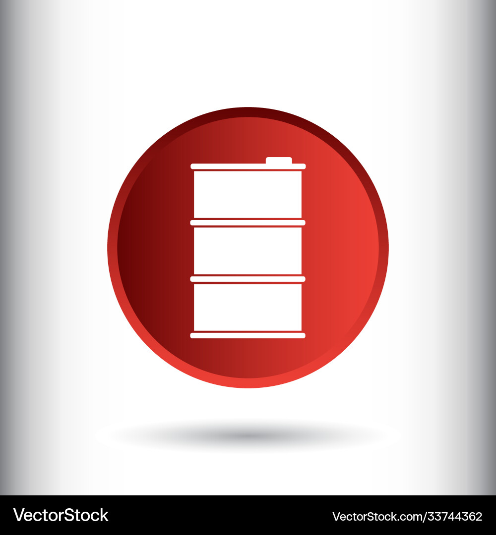 Fuel barrel icon sign symbol Royalty Free Vector Image