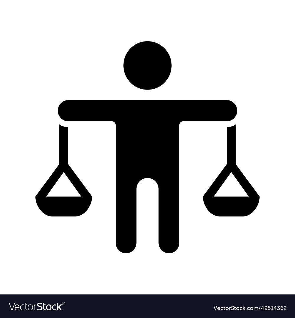 Integrity and principles glyph icon for personal Vector Image Integrity and principles glyph icon for personal Vector Image