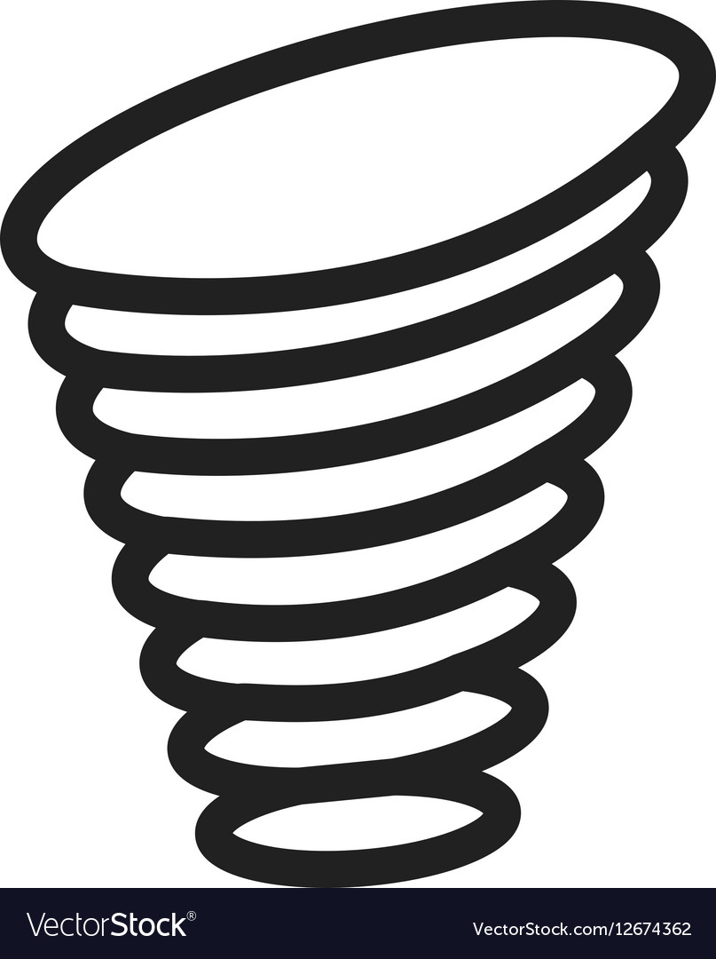 Tornado Royalty Free Vector Image - VectorStock