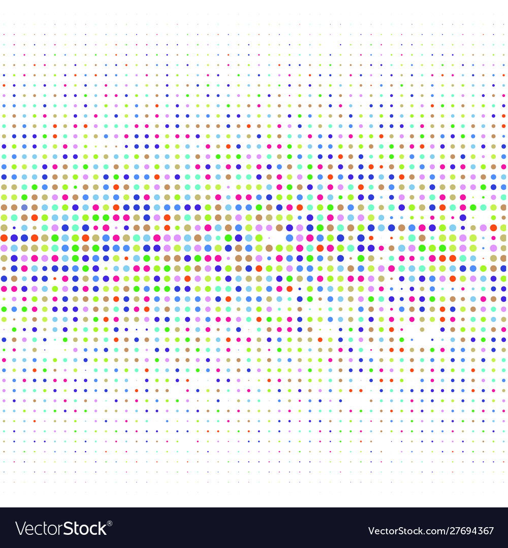 Colored dots Royalty Free Vector Image - VectorStock