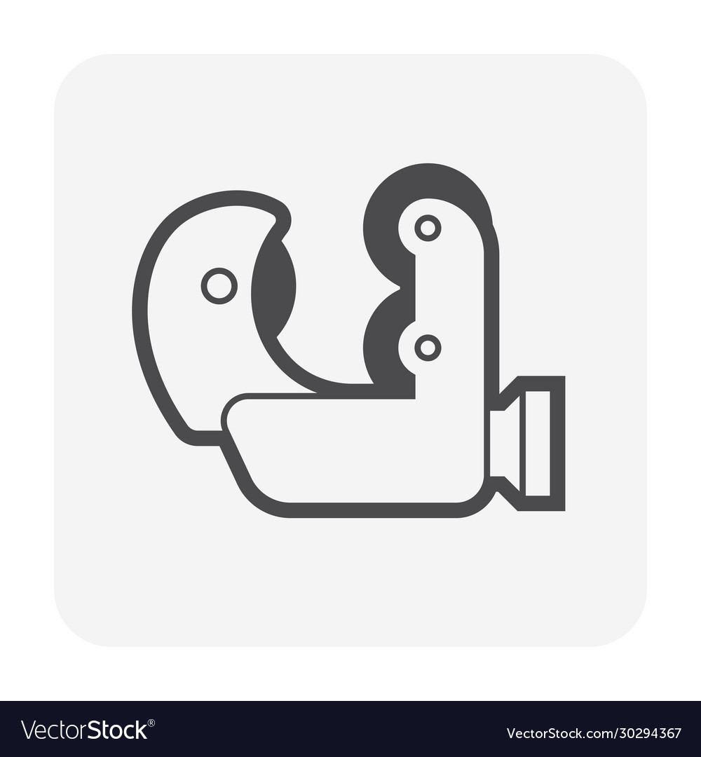Cutting tool icon Royalty Free Vector Image - VectorStock