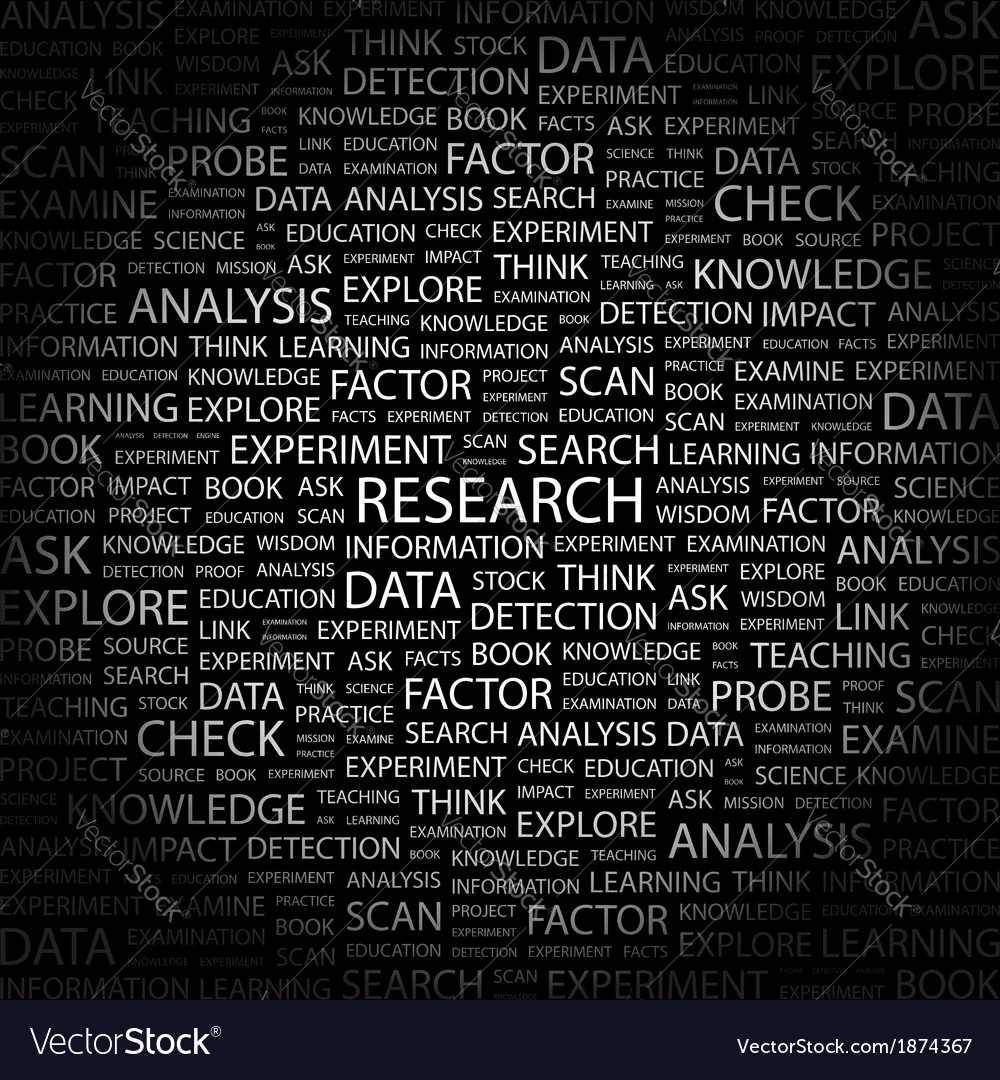 Research Royalty Free Vector Image - VectorStock