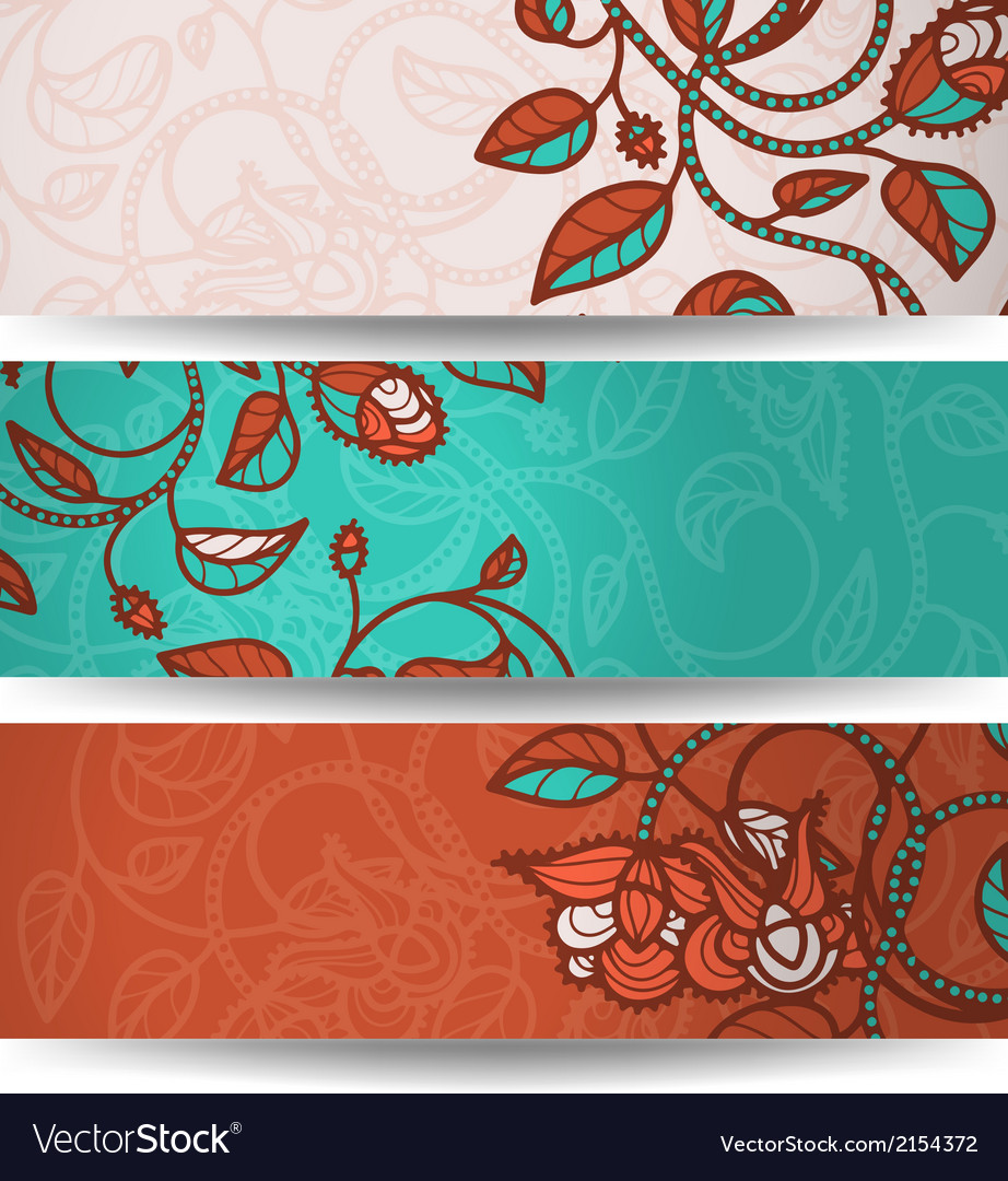 Banners Royalty Free Vector Image - VectorStock