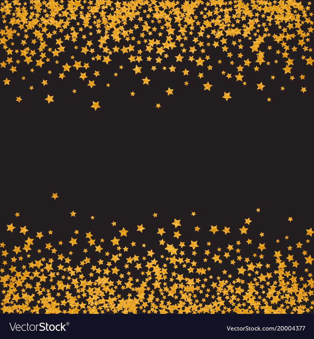 Abstract pattern random falling stars Royalty Free Vector