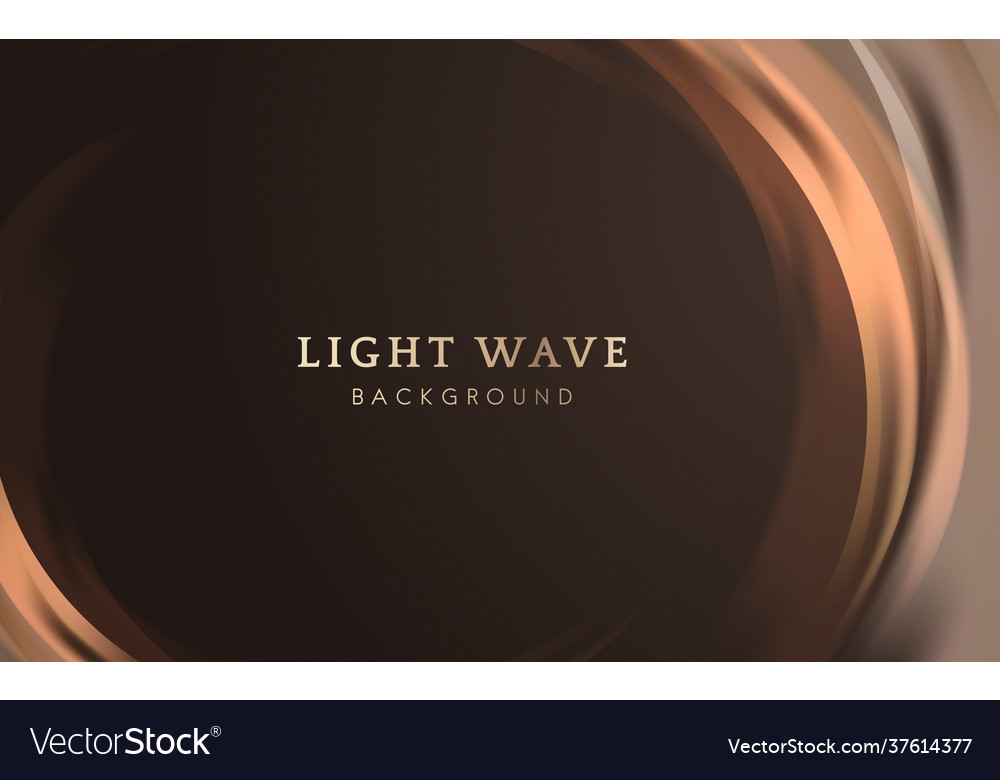 Light wave border background Royalty Free Vector Image