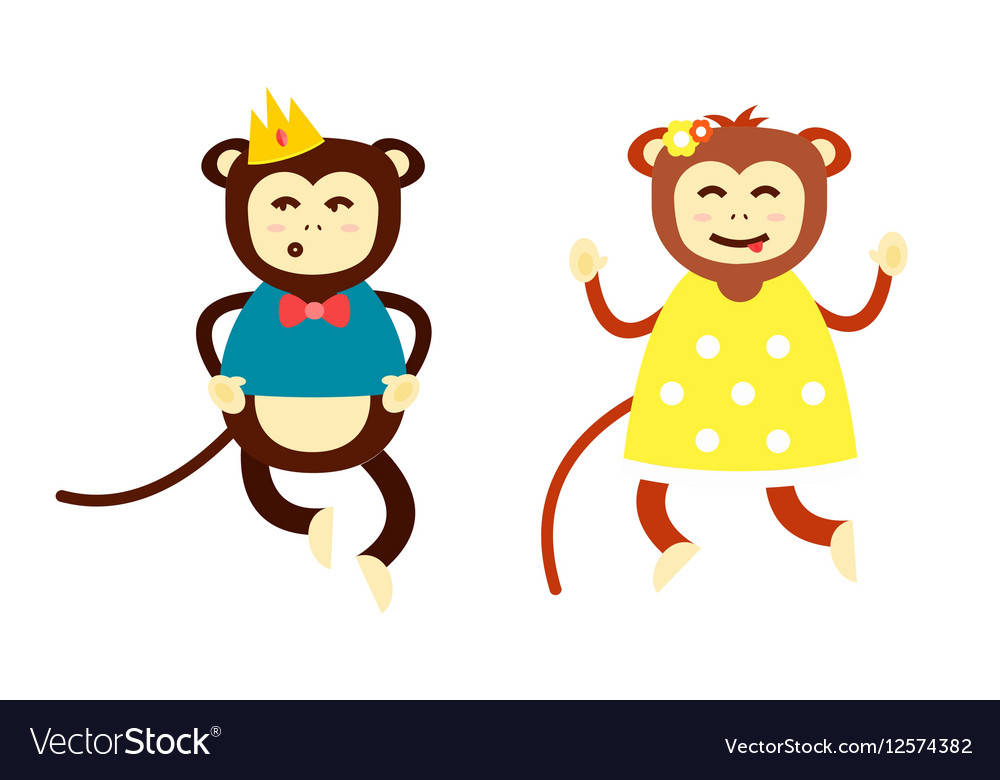 Monkey Royalty Free Vector Image - VectorStock