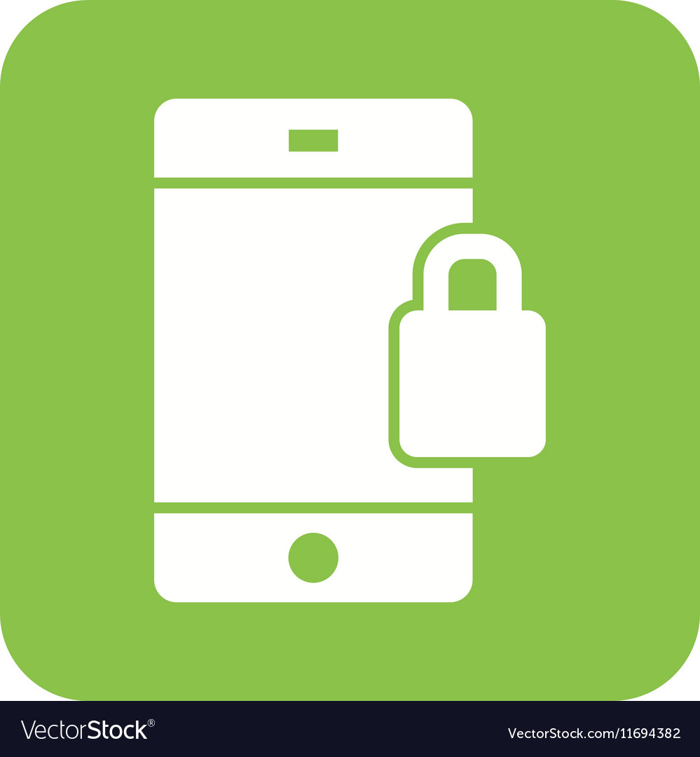 Secure device Royalty Free Vector Image - VectorStock
