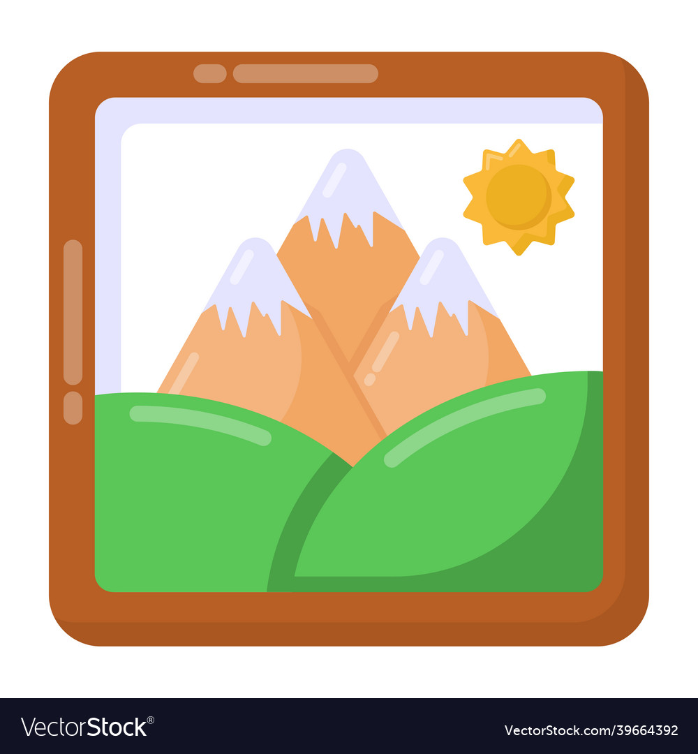 Landscape Royalty Free Vector Image - VectorStock