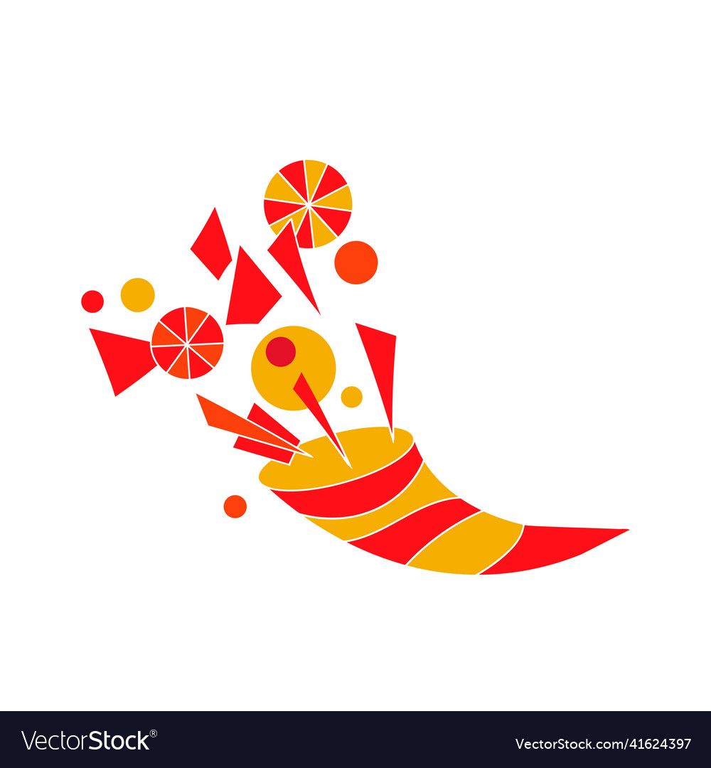 Cornucopia icon simple element from Royalty Free Vector