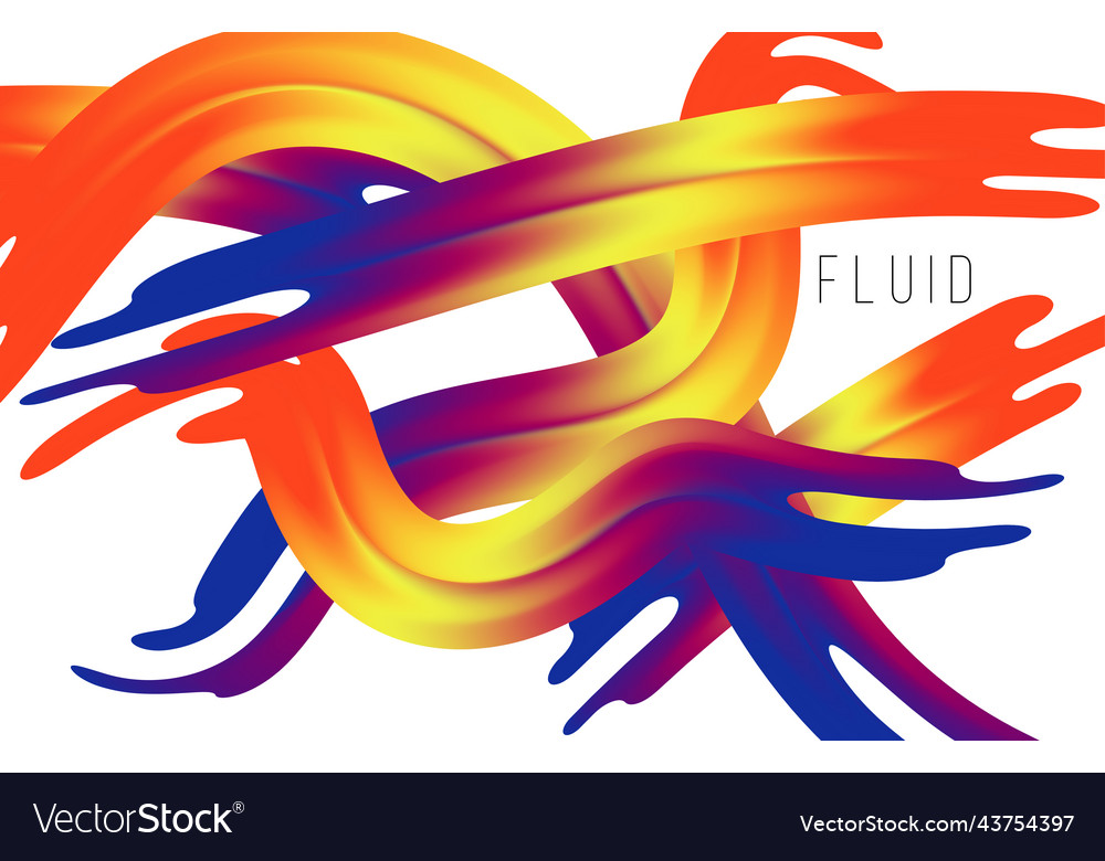 Creative design poster abstract gradient template Vector Image