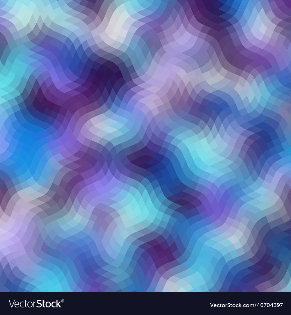 Geometric Abstract Pattern In Low Poly Style Vector Image