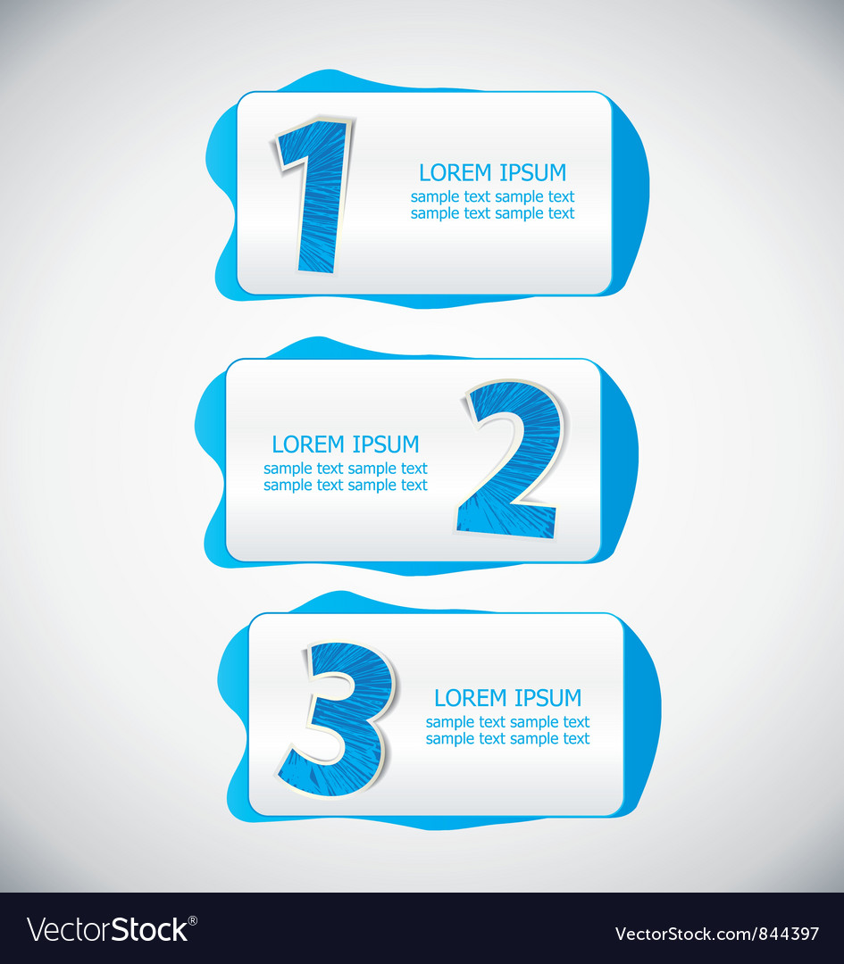 Numbers Royalty Free Vector Image - VectorStock