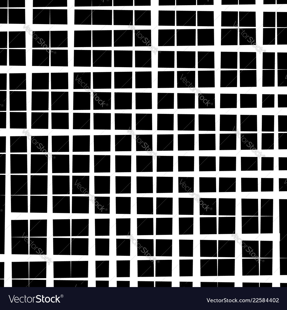 Grid mesh pattern - irregular intersecting Vector Image