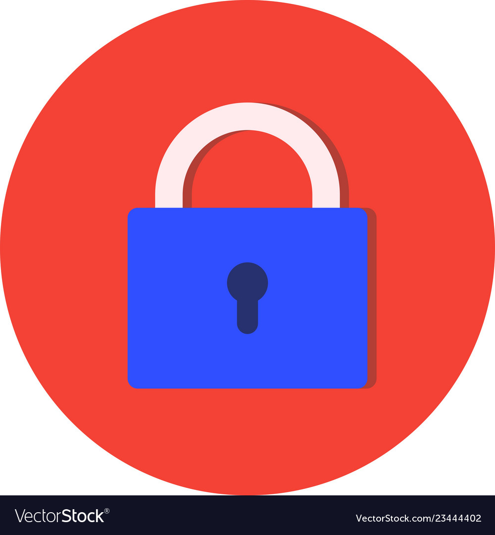 Lock icon Royalty Free Vector Image - VectorStock