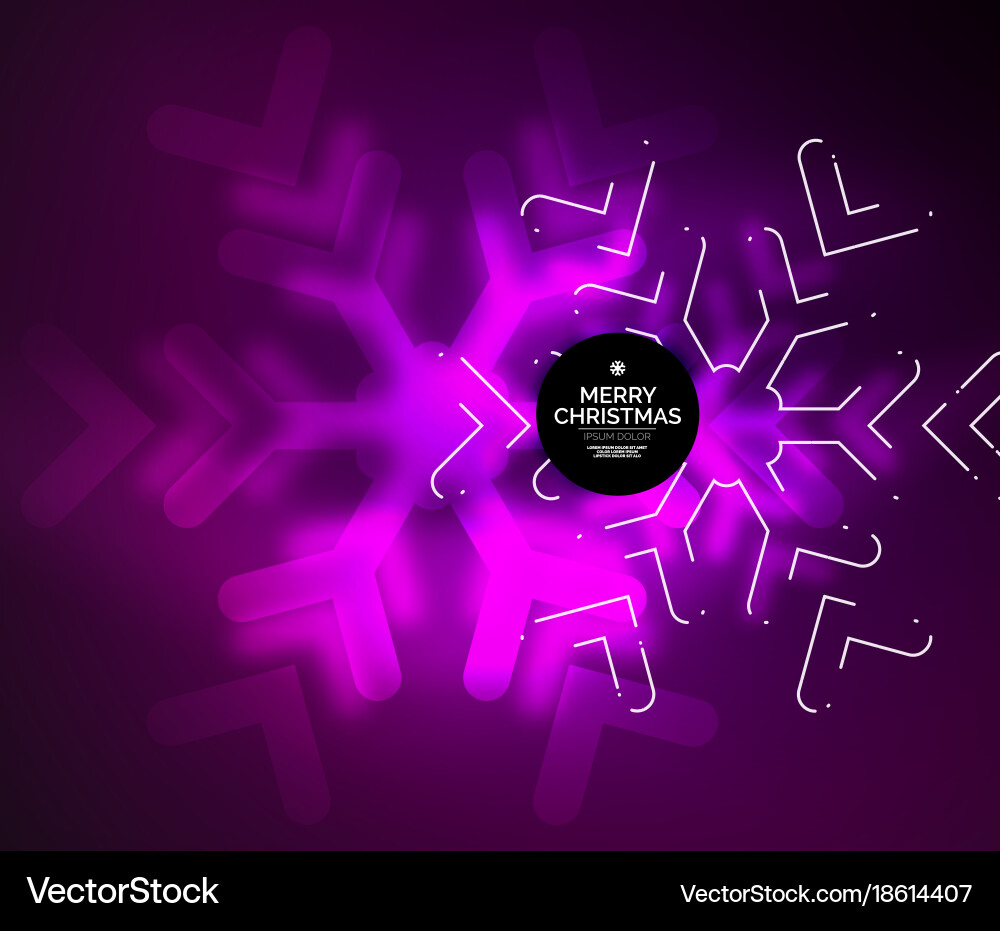 Frozen winter holiday background christmas Vector Image